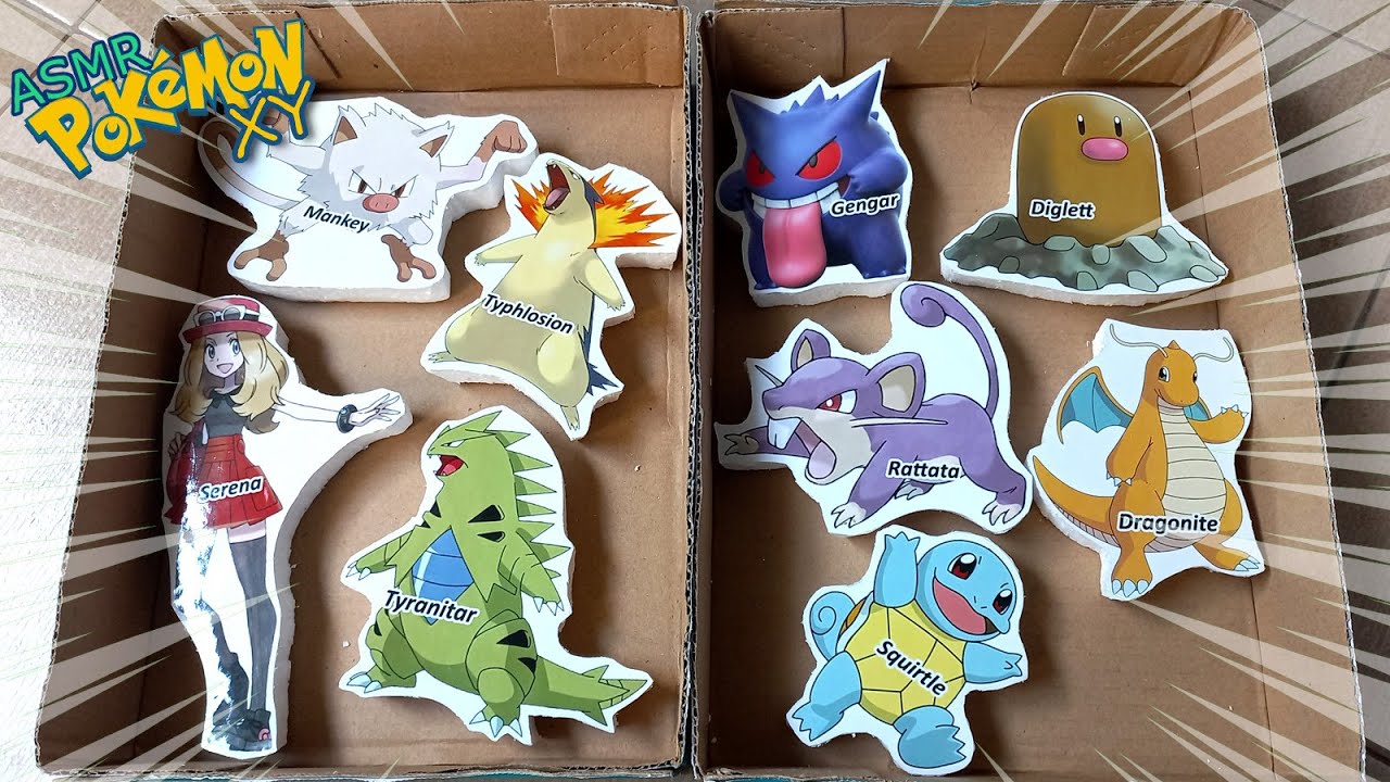 #19 Pokémon ASMR Relaxing Sounds Whispering and Tapping for Deep Sleep ...