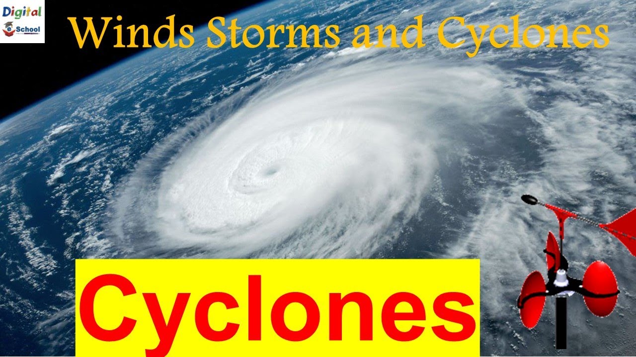 What are Cyclones in HINDI ? Formation Of Cyclones | Winds, Storms and Cyclones - YouTube