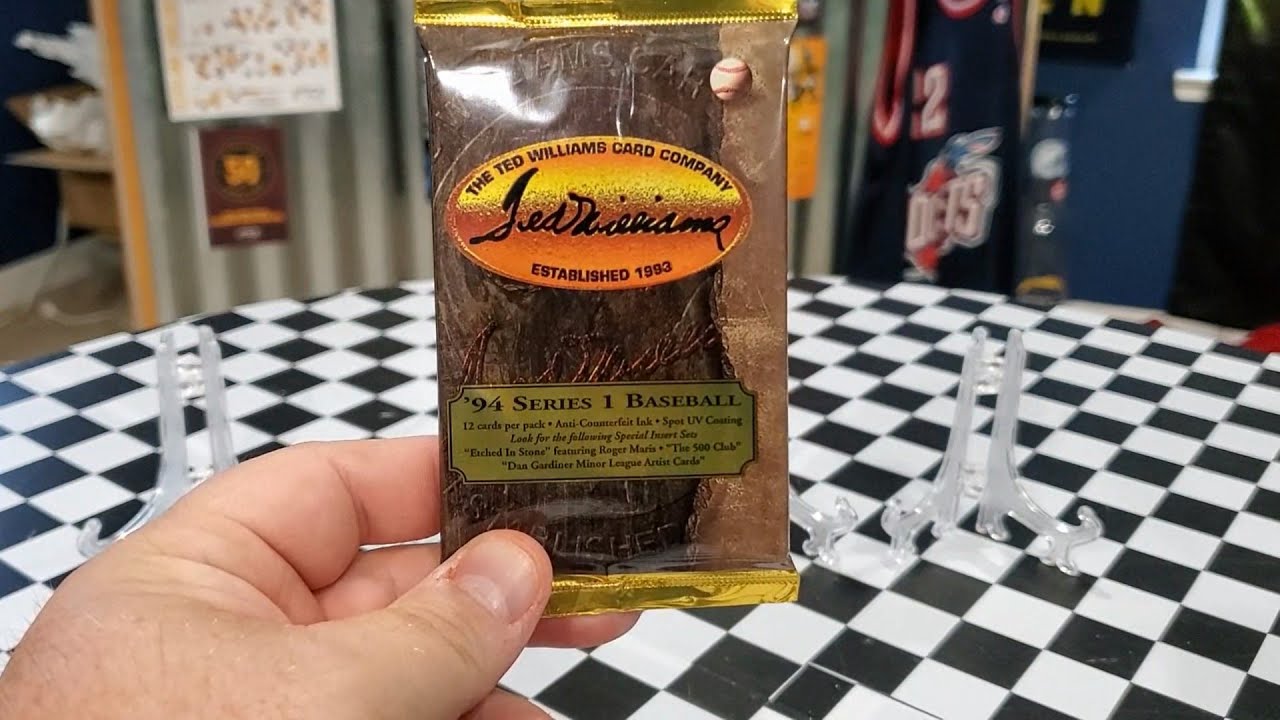 1994 Ted Williams Baseball Pack Rip - Did We Pull Anything Good ...