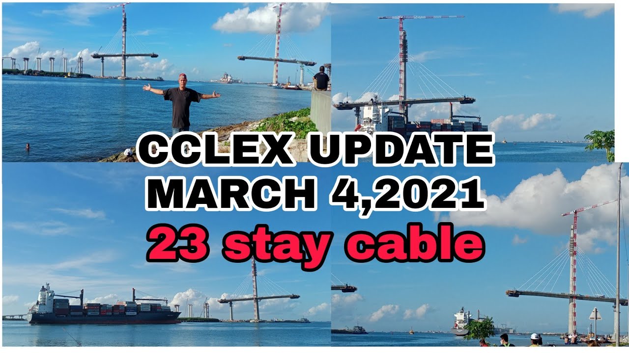 CCLEX UPDATE MARCH 4,2021 CEBU CORDOVA LINK EXPRESSWAY - YouTube