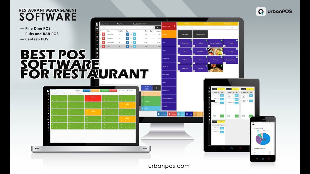 Best POS Software for Restaurants In India | Touch Enabled | urbanPOS ...