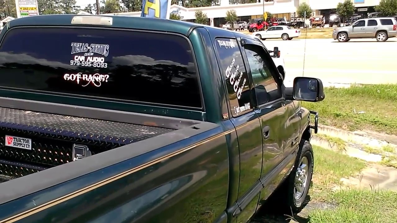 Paintless Dent Removal with Bass p.d.r. (4 CT Sounds exo 15" subs ...