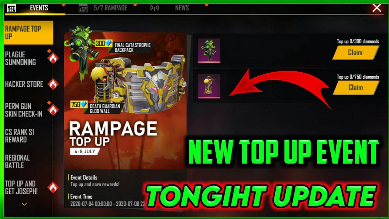 NEW TOP UP EVENT FULL DETAILS IN FREE FIRE ||NEXT TOP UP EVENT ...