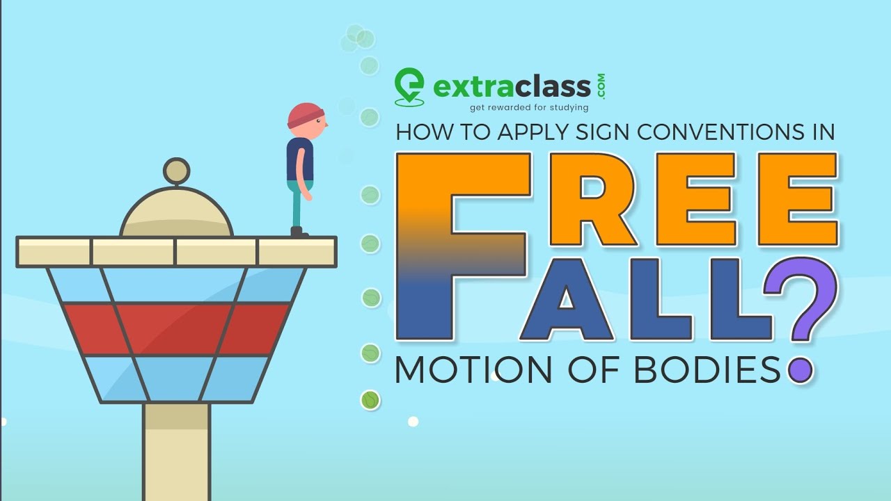 Sign Convention In Free Fall Motion Of Bodies Extraclass gravity sign-convention-in-free-fall-motion-of-bodies-extraclass-gravity