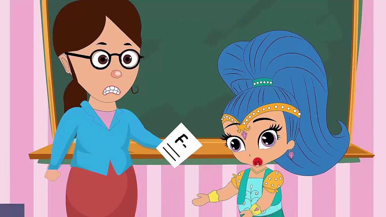 Shimmer and Shine Masquerade Charade Ball Angel Baby - YouTube