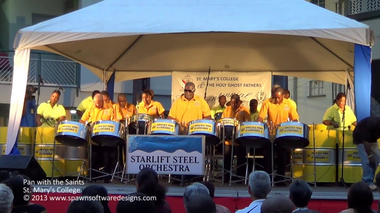 Pan with the Saints - Starlift Steel Orchestra - YouTube