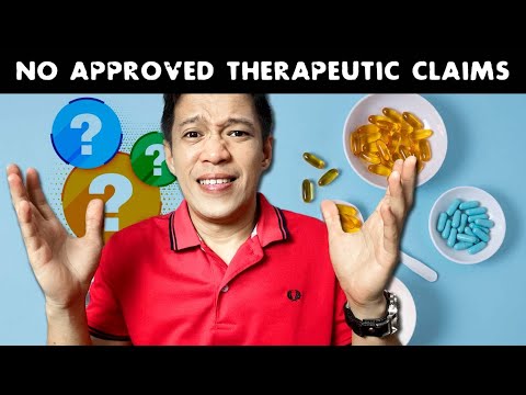 No Approved Therapeutic Claims Explained - Tagalog - YouTube