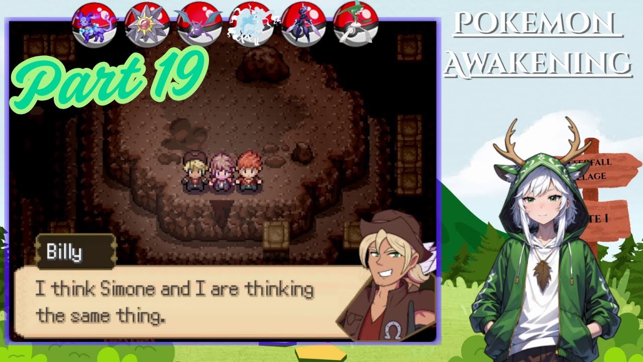 BRAND NEW FAN GAME: POKEMON AWAKENING, Part 19, Hunt for the Ruby - YouTube