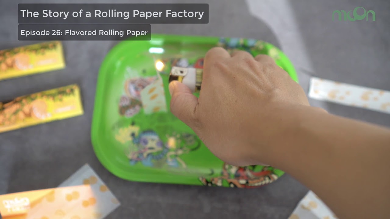 Quality Flavored Rolling Paper | Rolling Paper Factory Stories | E26 ...