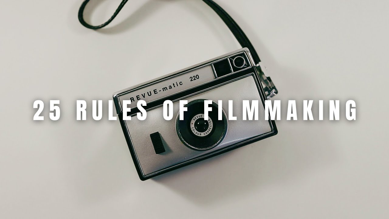 25 rules of Filmmaking insp. by Rick Rubin - YouTube