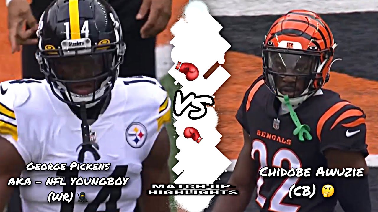 (WR) George PICKENS vs NFL Bengals (DB’s) 😳 - NFL Matchup Highlights ...