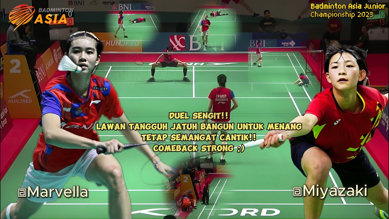 Chiara Marvella Handoyo (INA) vs Tomoka Miyazaki (JPN) - WS U19 - R32 ...