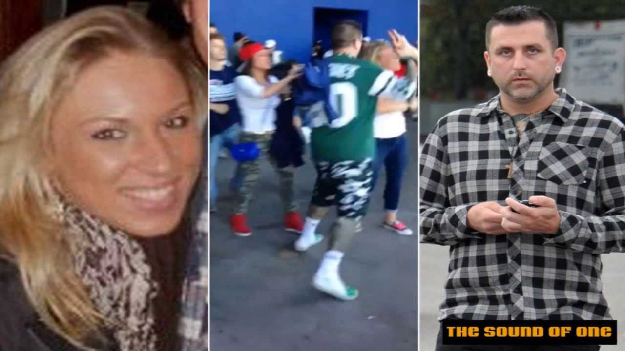Female Patriots Fan Attacks Male Jets Fan (Gender Bias With Violence ...