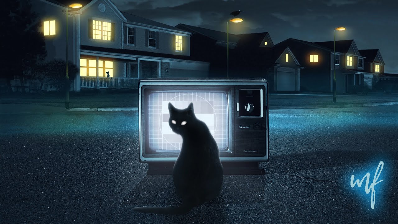 A Strange Neighborhood ASMR Ambience (TV static and other mysterious ...
