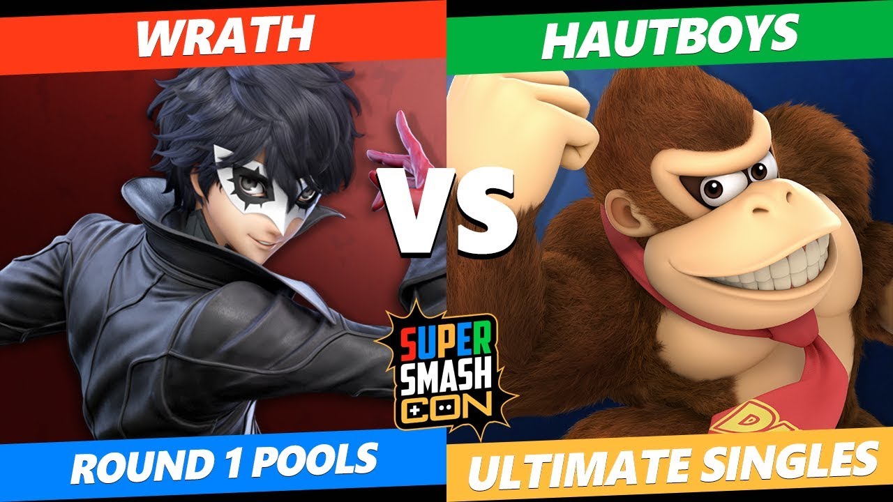 SSC 2019 SSBU - Wrath (Joker) VS HautBoys (Donkey Kong) Smash Ultimate ...