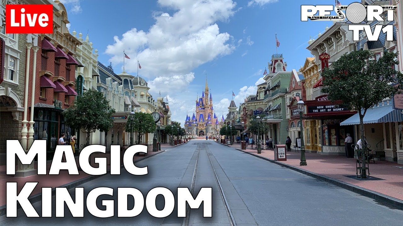 🔴Live: Sunday Evening at Magic Kingdom in 1080p - Walt Disney World ...