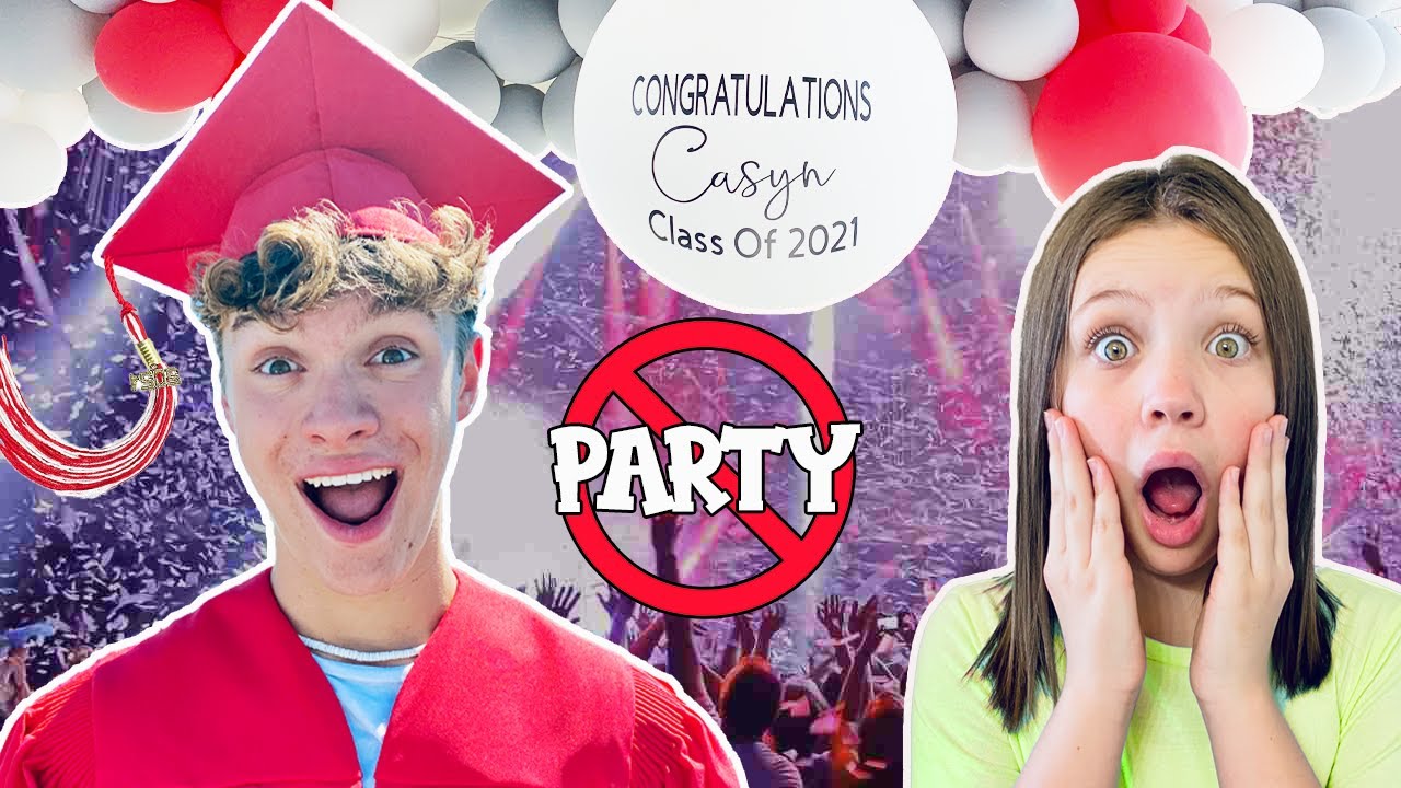 Casyn GRADUATED!! Last To Leave The PARTY!! - YouTube