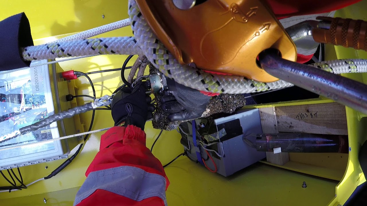 Buoy Maintenance Visit - YouTube