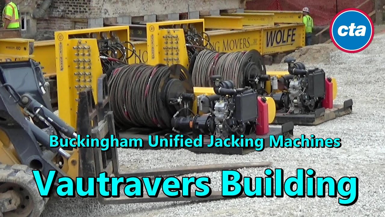 Vautravers Building CTA Red Purple Modernization | Buckingham Jacking ...
