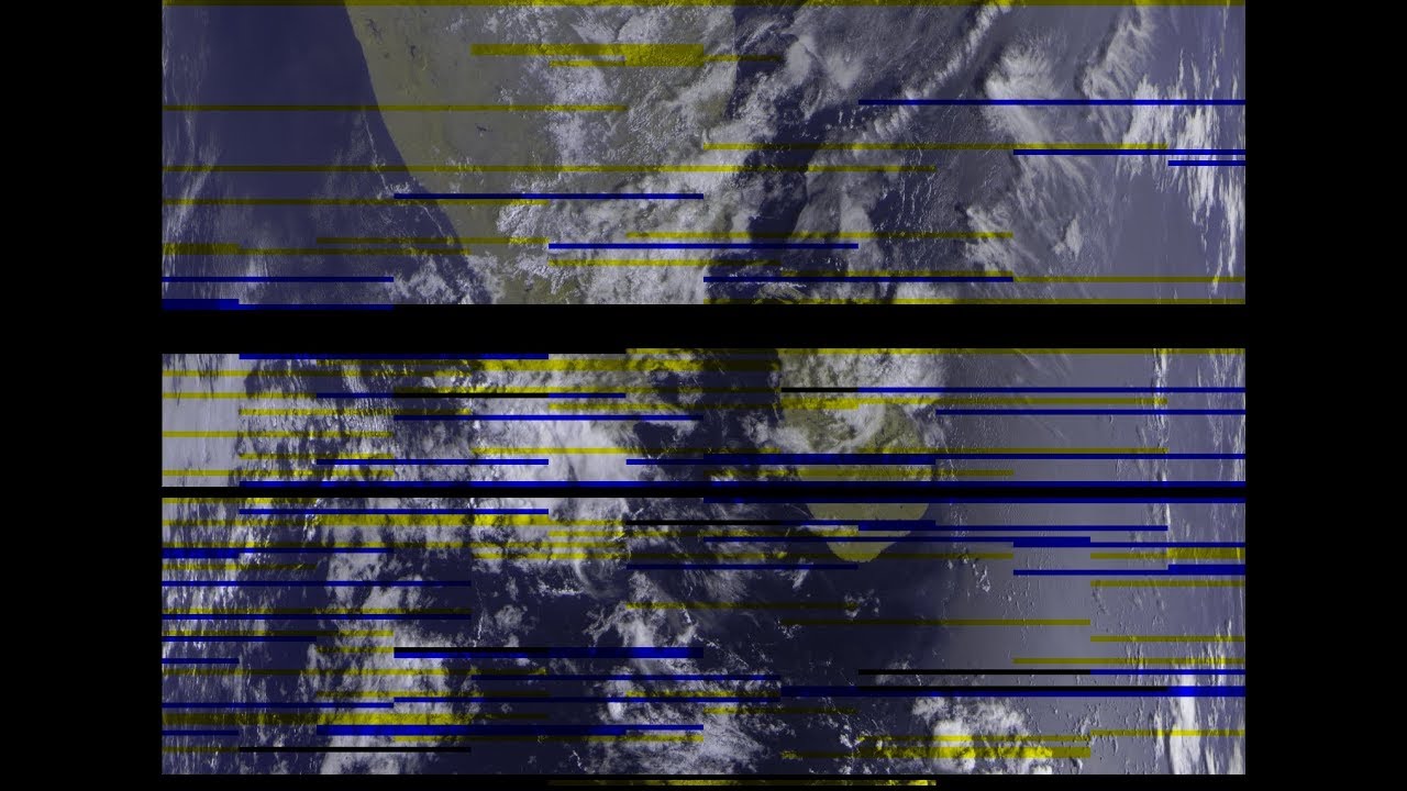 Weather Images from Russian Meteor M2 Satellite Using SDR - YouTube
