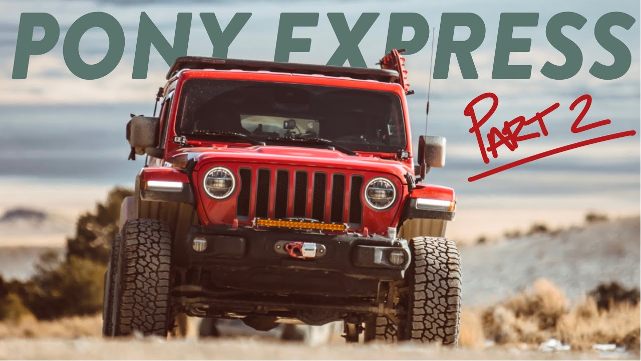 Winter Overland Trip On The Pony Express Part 2 - YouTube