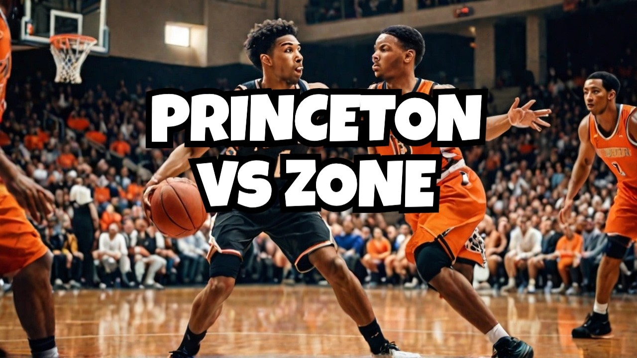 How To Beat a 2-3 Zone With Princeton Offense! - YouTube