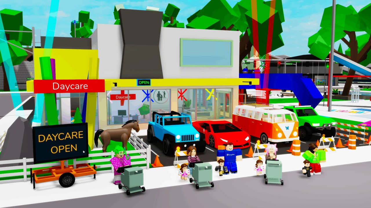 DAYCARE IN BROOKHAVEN RP! - YouTube