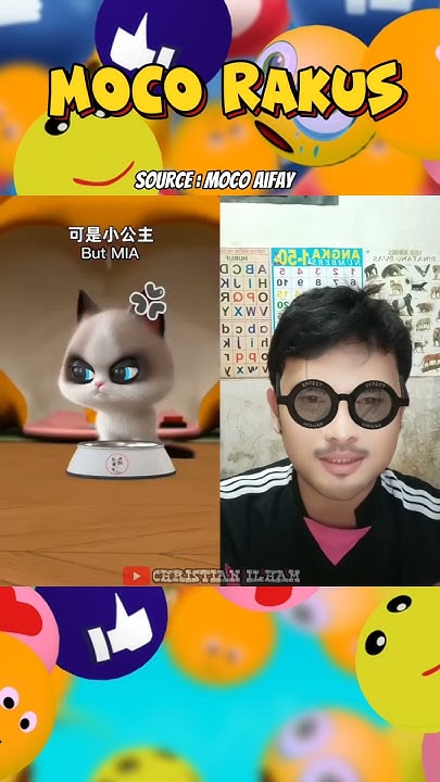 Funny Dubbing : Moco ambil jatah makan Mia 😂 #shorts #christianilham - YouTube