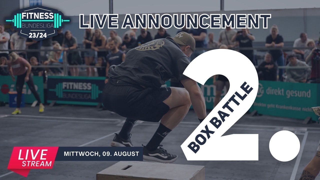 Workout 2 - Announcement Box Battle 2023/24 der Fitness Bundesliga ...