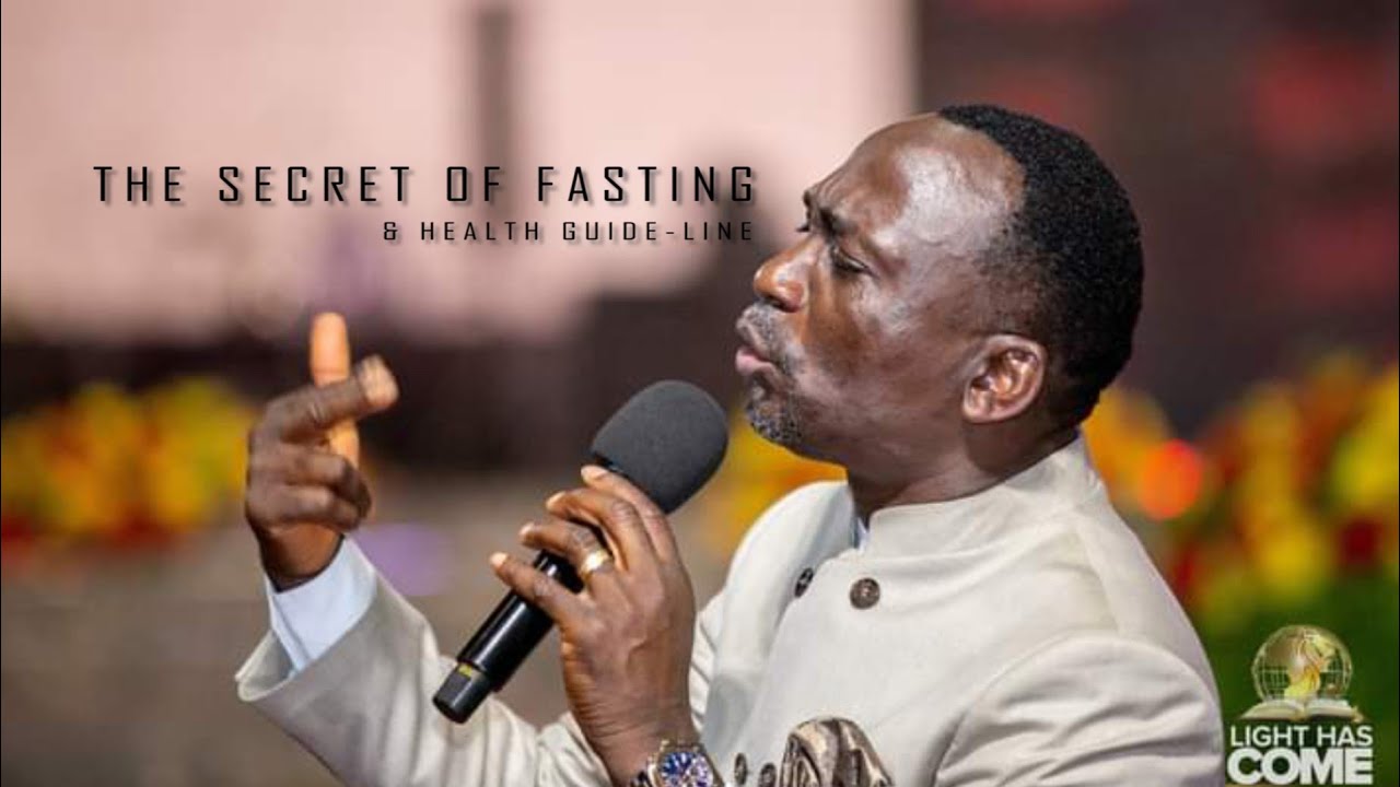 THE SECRET OF FASTING BY DR PAUL ENENCHE - DON'T FORCE YOURSELF IF YOUR ...