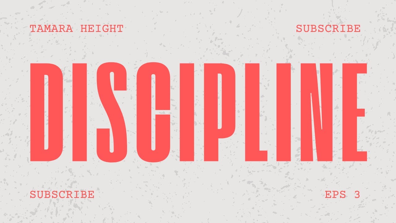 "Be Disciplined"-Discipleship 101 - YouTube