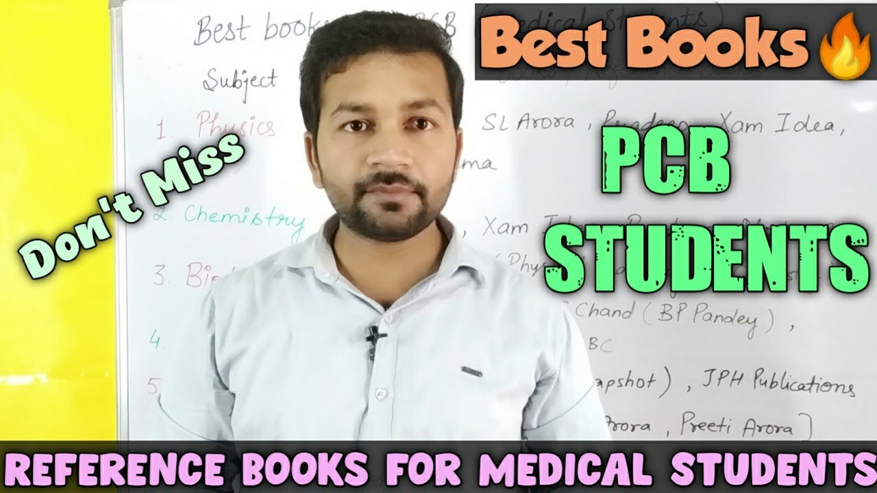 Best Books for PCB Students Class 11th | Reference Books for Medical ...