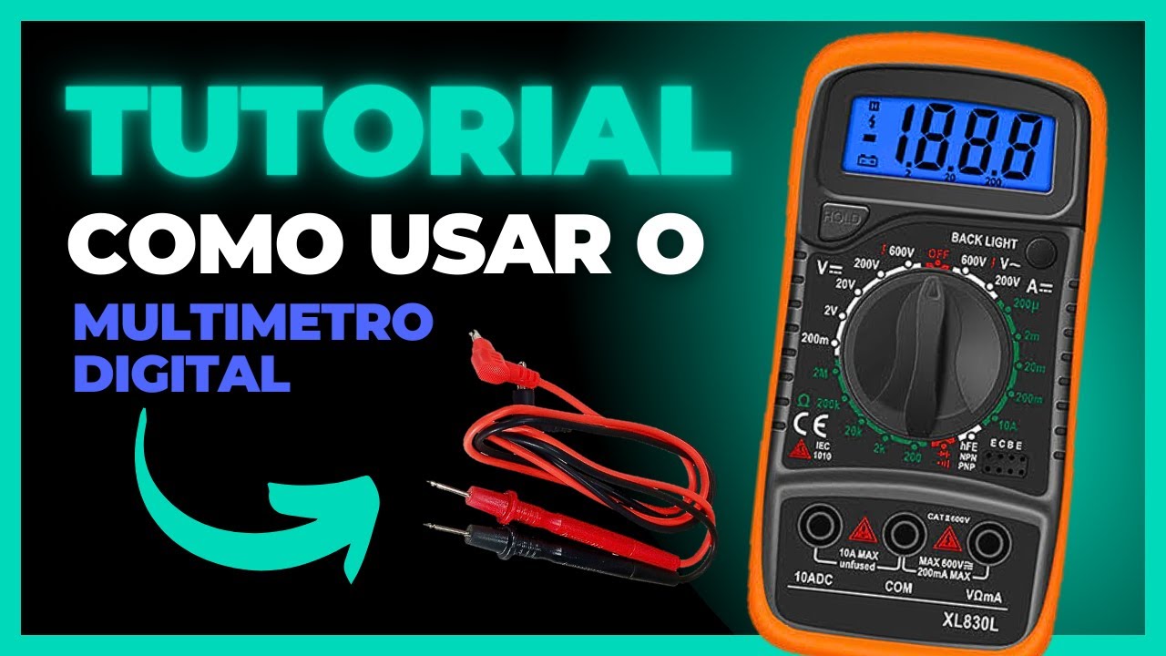 TUTORIAL: Como Funciona o MULTÍMETRO ⚡⚙️ - YouTube