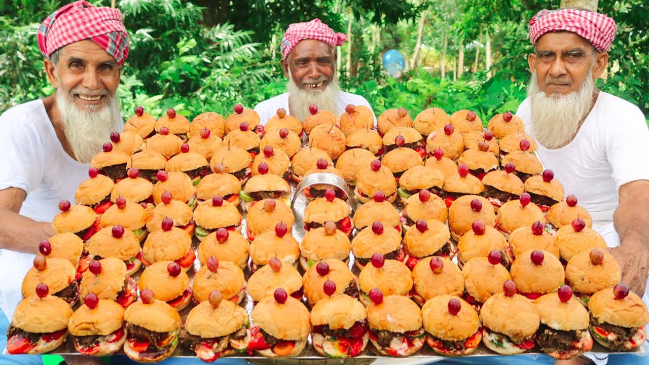 Curry Chicken Burger For Autistic, Poor & Disabled People - Dry Curry ...
