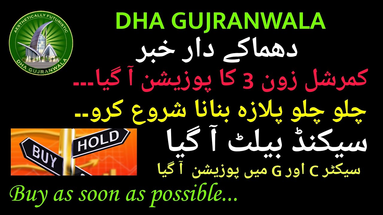 DHA Gujranwala - Update; Possession of CZ-3 & Second Location Ballot ... DHA Gujranwala - Update; Possession of CZ-3 & Second Location Ballot ...