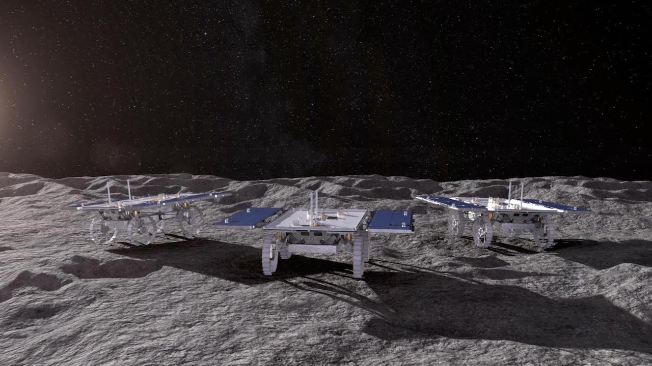 Cadre, i primi rover che coopereranno sulla Luna in autonomia - YouTube