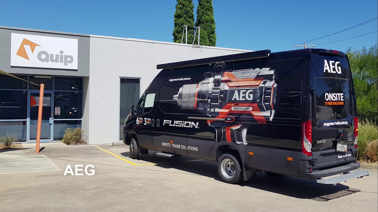 Van fit-out solutions - YouTube