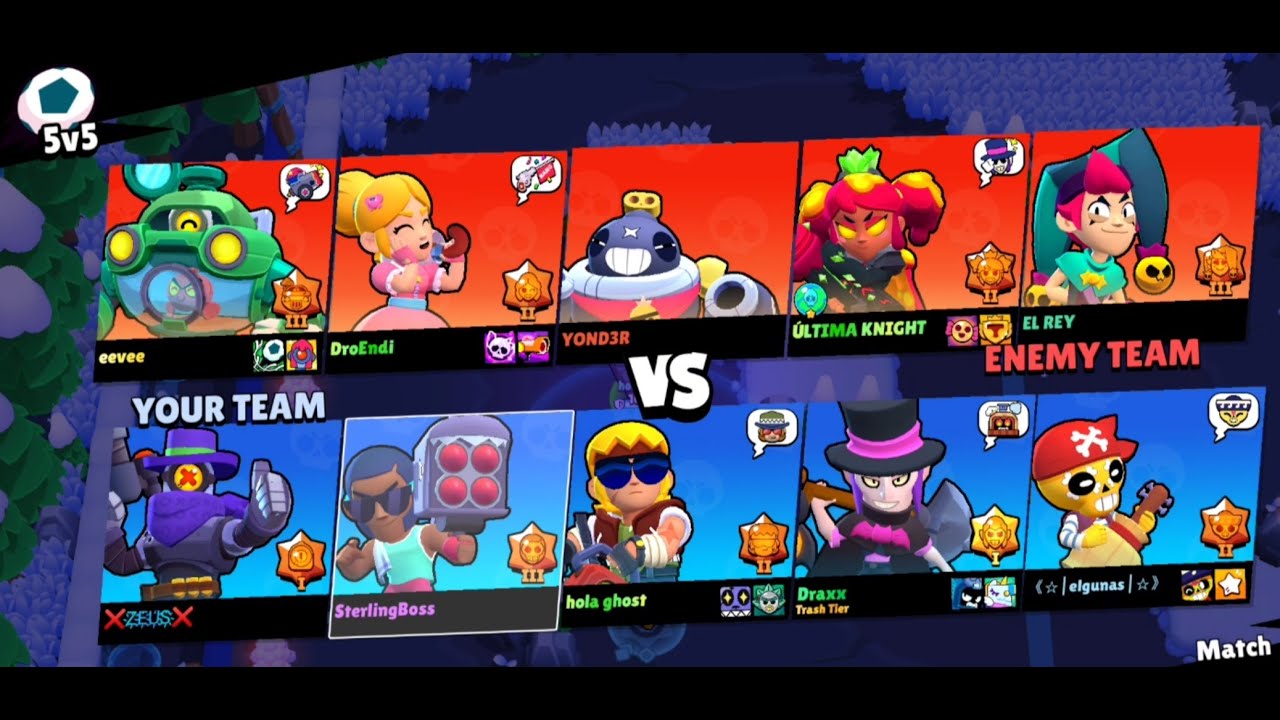 Brawl Stars 5 v 5 mode is CRAZY - YouTube