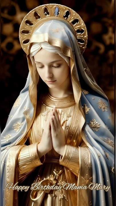 Nativity of our blessed Virgin Mary. Happy Birthday Mother Mary.🤍 - YouTube