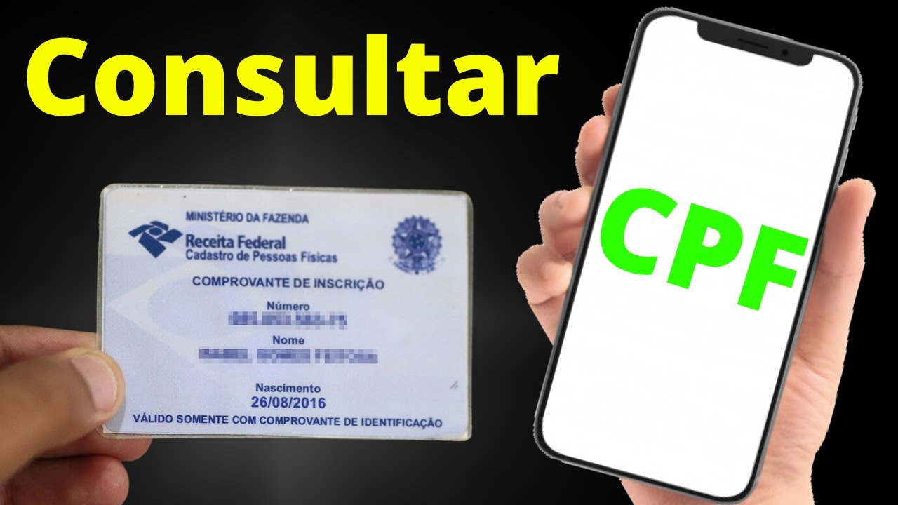 COMO CONSULTAR CPF PELO CELULAR - Veja como saber se o CPF está regular junto a Receita Federal ...