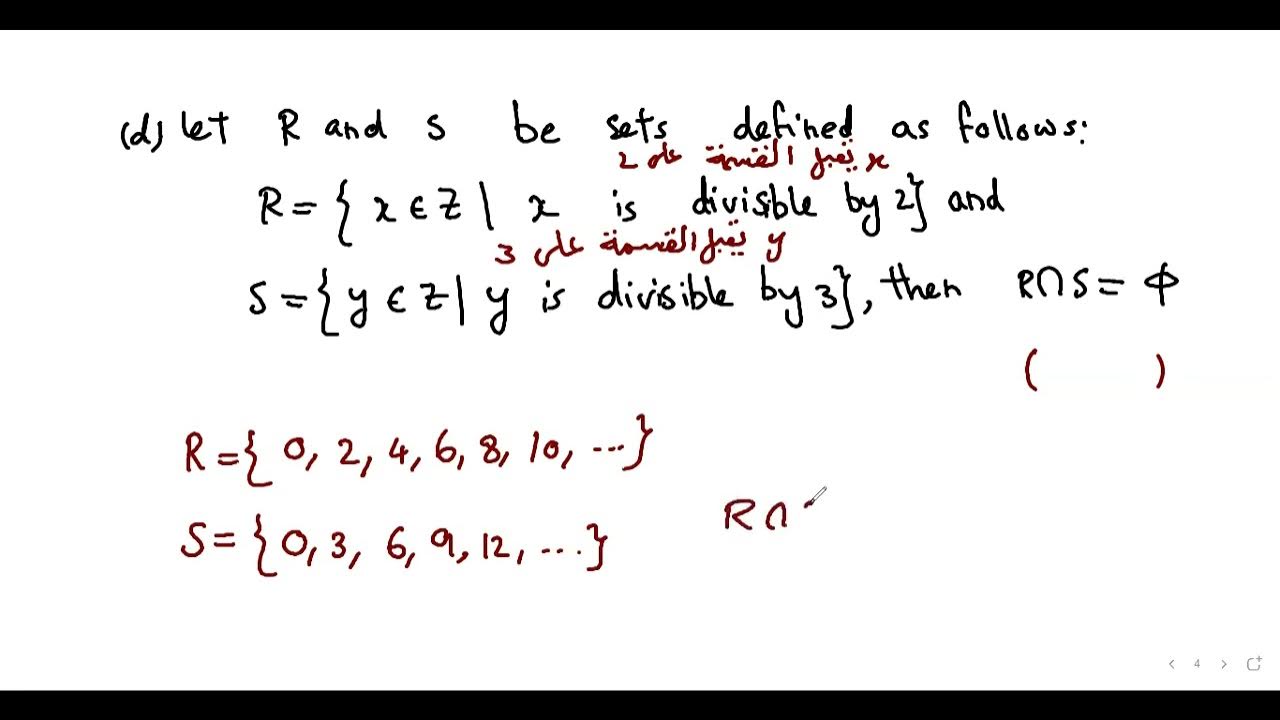 Exercises on sets theory Part 1 - YouTube