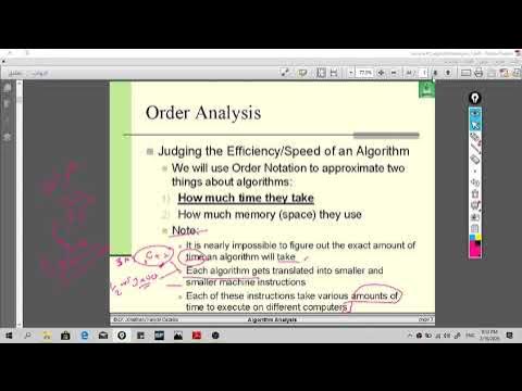 Data Structure algorithm analysis part 1 (1)داتا ستركتشر تحليل الخوارزمية - YouTube