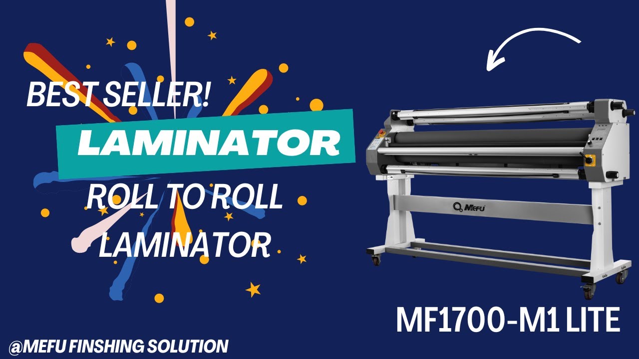 MEFU best seller 1630mm width Large Format Laminator MF1700-M1 LITE ...