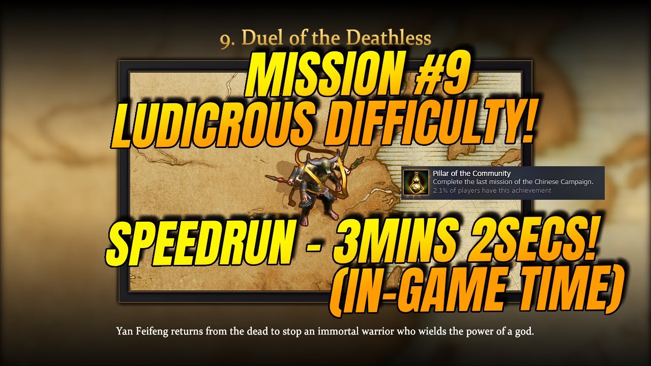 Speedrun - #9 Duel of the Darkness - LUDICROUS - Age of Mythology ...