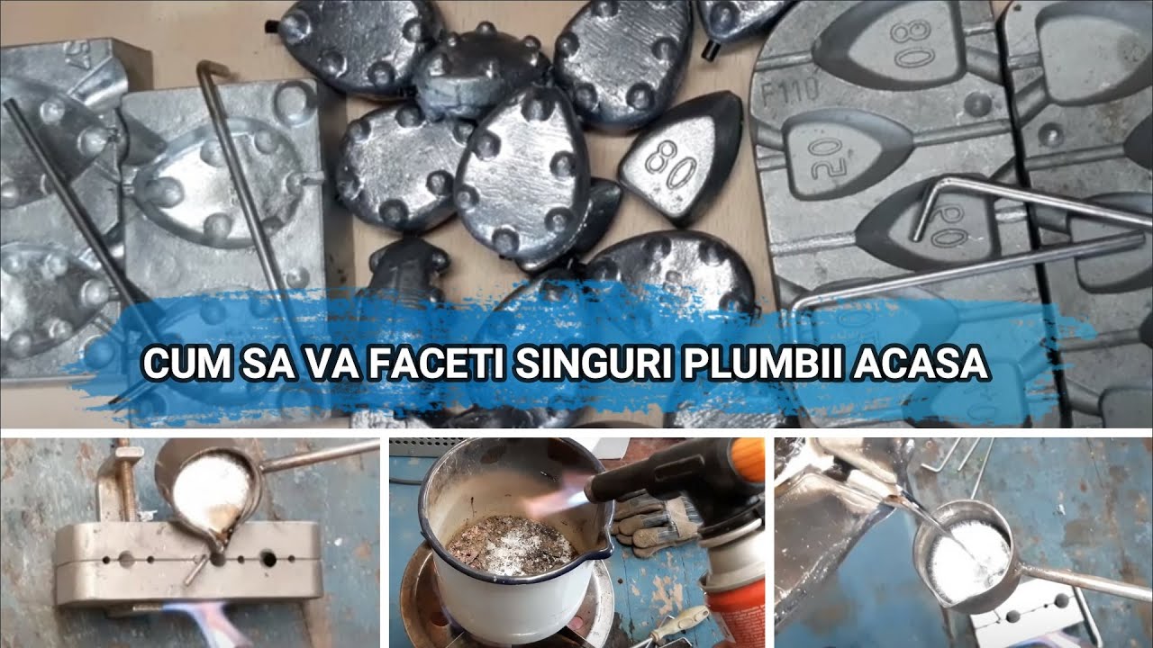 PLUMBI CULISANTI-SFATURI,MATRITE,TURNAREA PLUMBILOR PAS CU PAS - YouTube