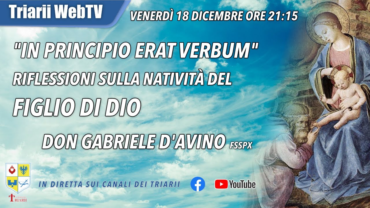 “IN PRINCIPIO ERAT VERBUM” - YouTube