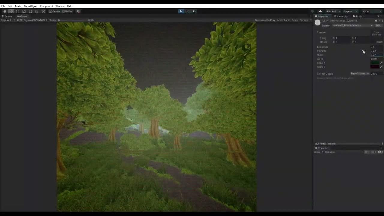 VHS Post process - HLSL Shader - YouTube