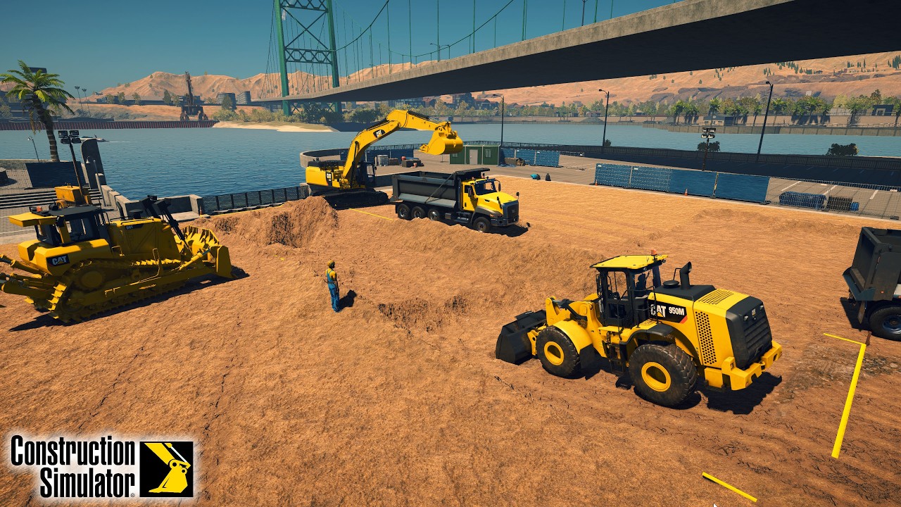 CONSTRUCTION SIMULATOR 👷‍♂️MULTIPLAYER 🚧 TIMELAPSE 🚧 BUILD A SHIPYARD U ...