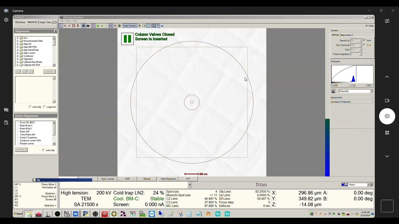 FEI S/TEM alignment file basics - YouTube