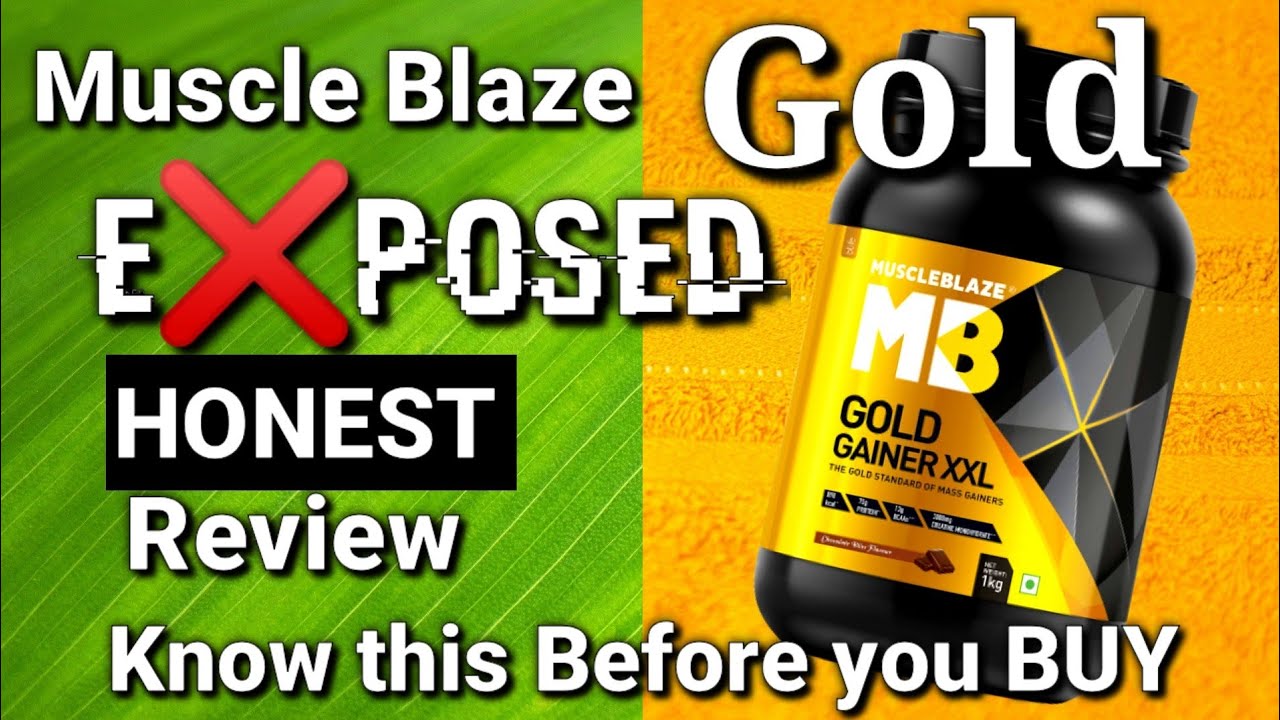 MB Gold Gainer XXL Mass Gainer HONEST review ( with LAB TEST ) - YouTube